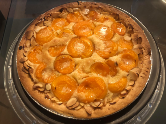 French Apricot Almond Tart - Taste Topics