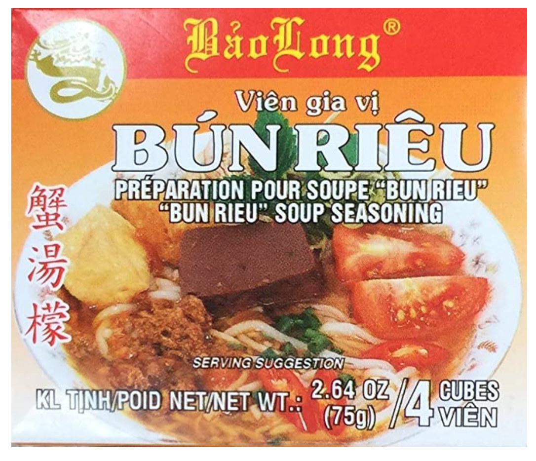 Bun Rieu or Vietnamese Crab Tomato Noodles Soup - Taste Topics