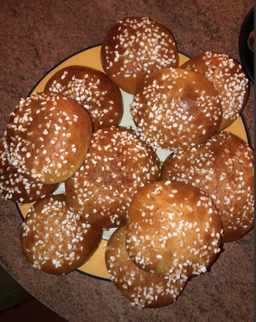 Pains au Sucre or French Sugar Rolls - Taste Topics