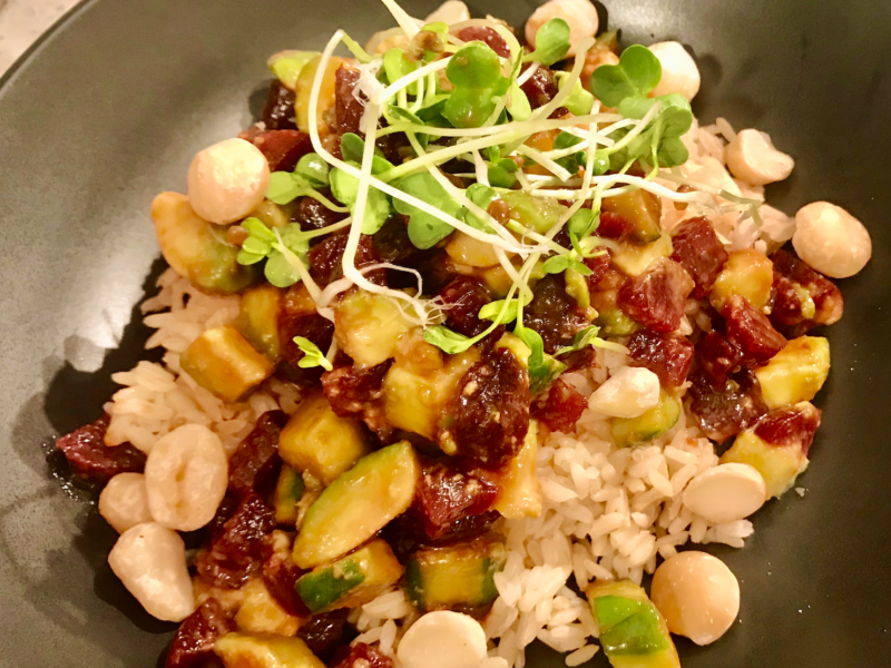 Make your own tasty vegan Poké rice bowl - Taste Topics