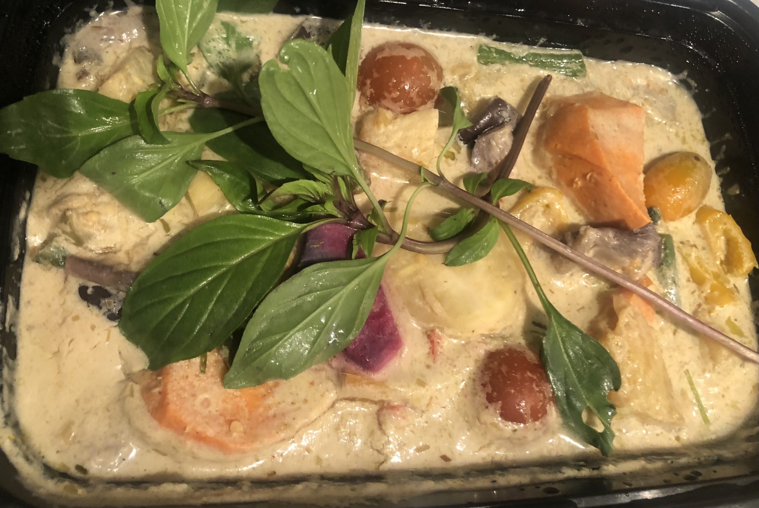 How to make a flavor bomb Green Curry with vegetables - Taste Topics